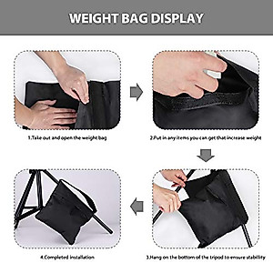 PHOPIK Photo Studio Backdrop Stand, 10ft Adjustable Photo Background Holder, Back Drop Banner Stand Support System Kit for Portrait & Studio Photography, Birthday Party