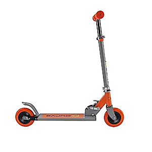 Curve ACTSCOT-489CV-ORG Standard Folding Metal Scooter for Kids, Easy Fold-N-Carry Design, Ultra-Lightweight, Portable Folding Design Comforable & Safe Durable & Easy to Ride, Orange