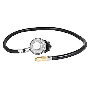 BlackstoneBlackstone Tabletop Griddle, Black, 22 inch & Propane Adapter Hose & Regulator for 20 lb Tank, Gas Grill & Griddle - Extends Up To 3 Feet - 5471Blackstone