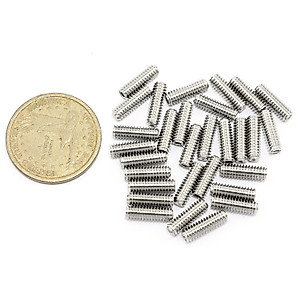 Pro Bamboo Kitchen 30pcs Socket Set Screws Stainless Steel American Standard Machine Headless Screw 8-32 x 1/2"