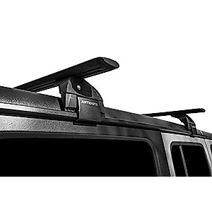 Antidote Outdoors Cross Bars Roof Rail Racks Fit for Jeep Wrangler JK JL Gladiator JT 2007-2023 Crossbars
