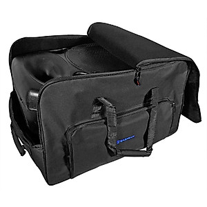Rockville Rolling Travel Bag for Most 15" DJ PA Speakers w/Handle+Wheels (SB15)