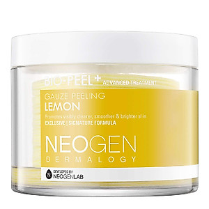 DERMALOGY by NEOGENLAB Bio-Peel Gauze Peeling Pads, Lemon, 30 Count