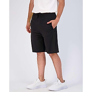 5 Pack Men’s Active Quick Dry Fit Short Pockets Athletic Running Gym Basketball Workout Activewear Sports Men, Set 9, XXL, Pack of 5