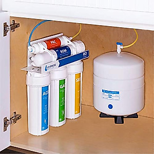 Express Water White Double O Ring Standard 10" Filter Housing for RO Reverse Osmosis System - 3 Pack