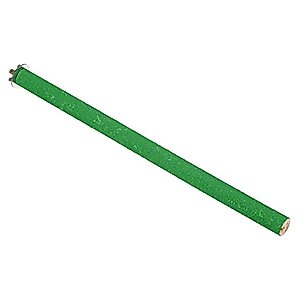 PATIKIL 0.8x13.8 Inch Bird Cage Perch, Parrot Stand Paw Grinding Stick Bird for Parakeet Cockatiel Cage Accessory, Green