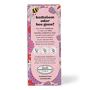 Poo-Pourri Before-You-Go Toilet Spray, Wildflower, 2 Fl Oz