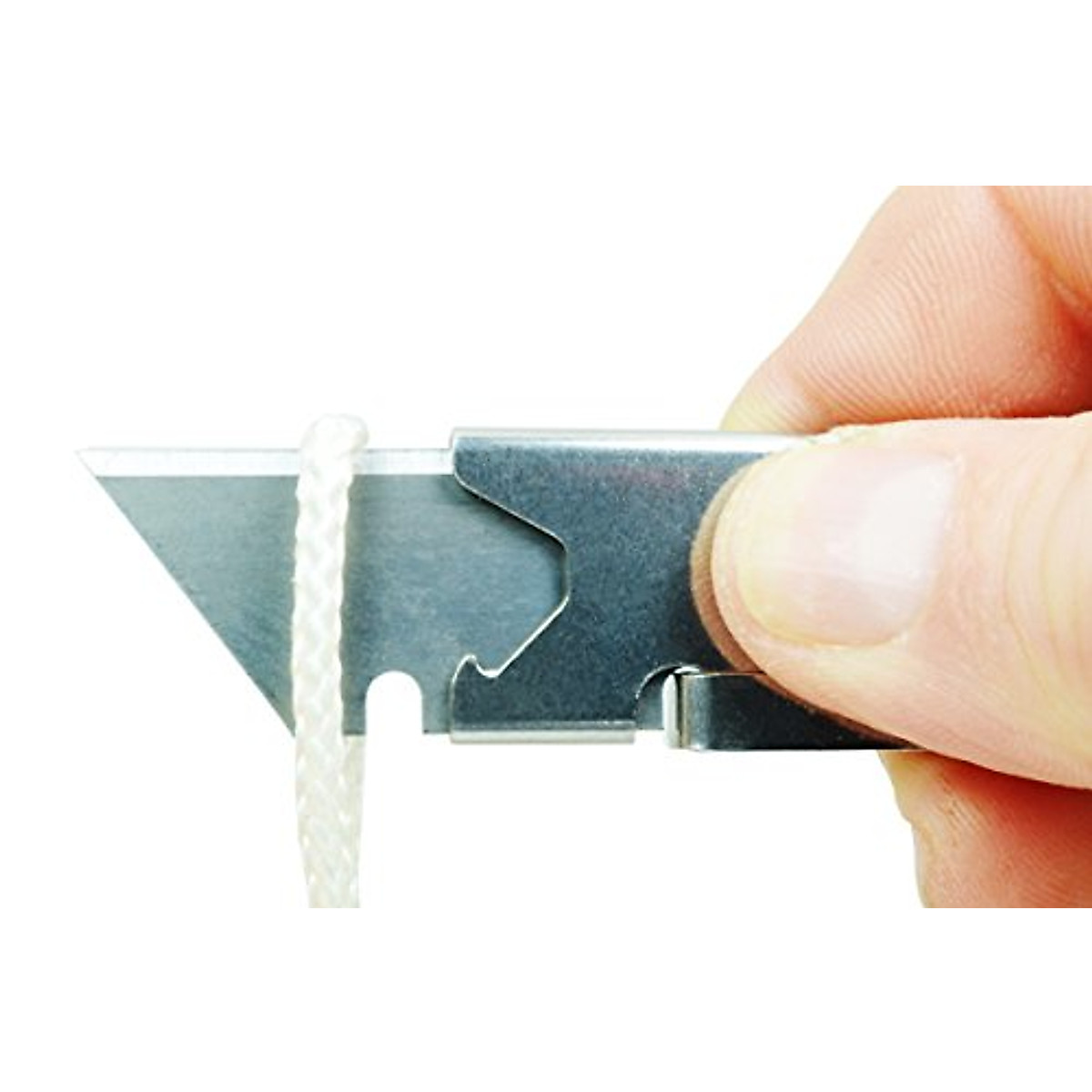 Screwpop Ron's Utility Knife 3.0 for Keychain and Carabiner Attachment also Magnetizes to (Appliances | Machines | Tool Boxes | Filing Cabinets | Metal Surfaces | Etc.) Stainless Steel