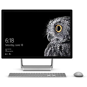 Microsoft Surface Studio All-in-one 28" 4500x3000 Touchscreen, i5, 8GB RAM, 64GB SSD+1TB HDD AIO PC, 4 Cores up to 3.50 GHz CPU, GTX 965M, Webcam, Surface Pen, Keyboad, Mouse, Win 10 Pro (Renewed)