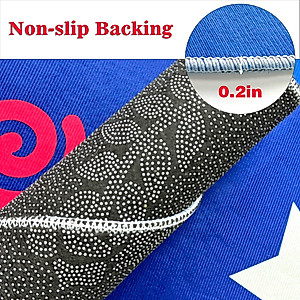 Eanpet Round Rug for Kids Room 4ft Nonslip Circle Area Rug for Boys and Girls Soft Toddlers Play Mat Circular Nursery Rug Indoor Floor Mats Carpet for Children Classroom Playroom Bedroom,Universe