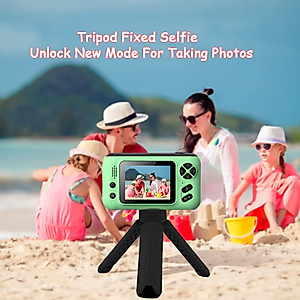 Kids Camera,Christmas Birthday Gifts for Boys and Girls Age 3-9,Camera for Kids Digital Video Cameras for Toddler Portable Toy with 32GB SD Card