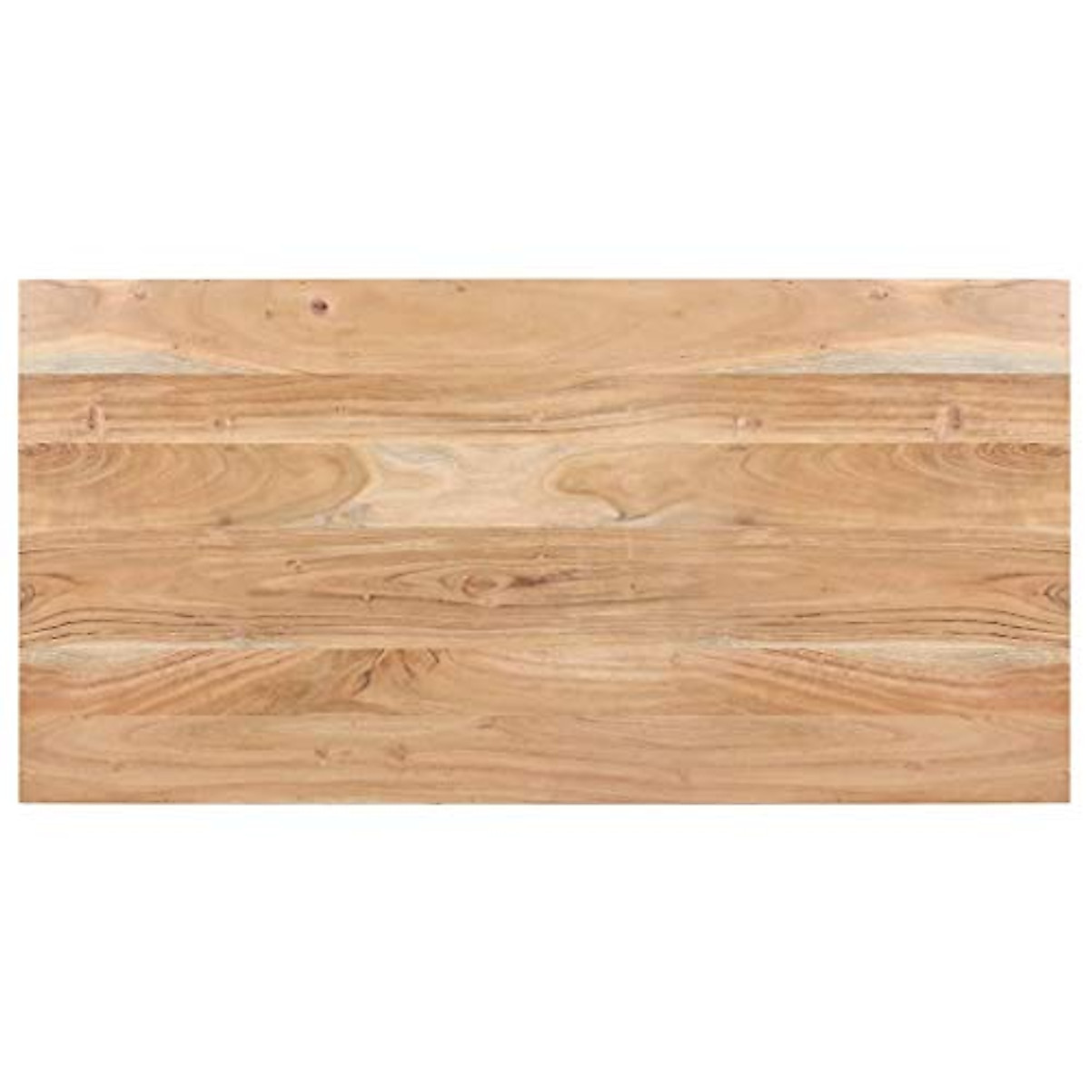 ULUYYUC Dining Table 47.2"x23.6"x29.9" Solid Acacia Wood,Office Desks Party Table Kitchen Tables Kitchen Furniture Outdoor Table for Living Room, Kitchen, Backyard, Wedding,Office