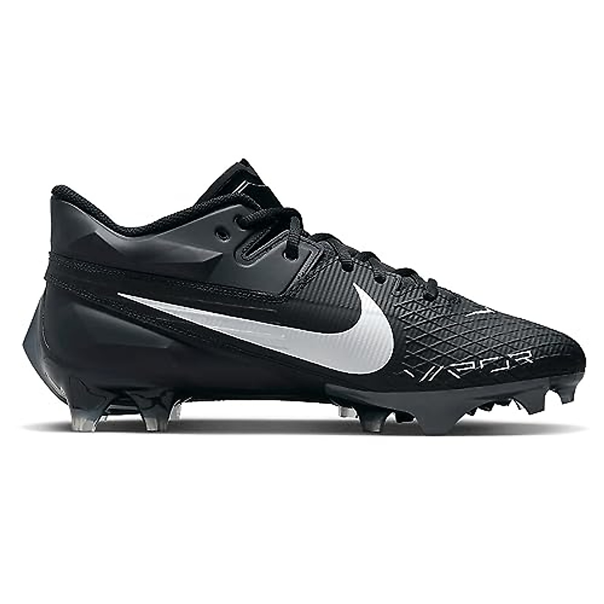 Nike Vapor Edge Elite 360 2 DA5457-010 Black-White-Dark Smoke Grey Men's Football Cleats 11 US