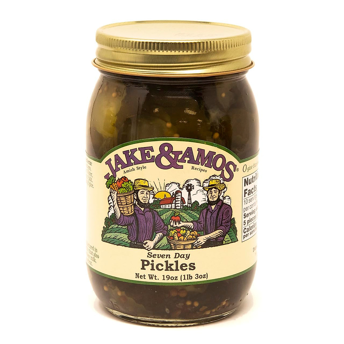 Jake & Amos J&A Seven Day Pickles (Two Pack)