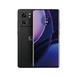 Motorola Edge 40 5G (Eclipse Black) Dual-SIM (Nano, eSIM) 256GB Storage + 8GB RAM GSM Unlocked Android Smartphone - International Version