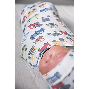 Copper Pearl Large Premium Knit Baby Swaddle Receiving Blanket Diesel