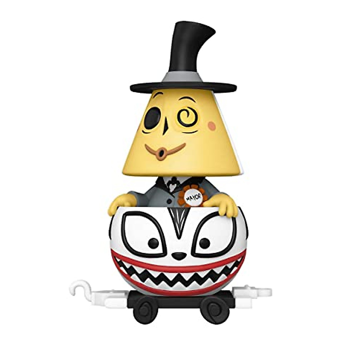 Funko POP Train: Nightmare Before Christmas - Mayor in Ghost Cart, Multicolor, 3.75 inches