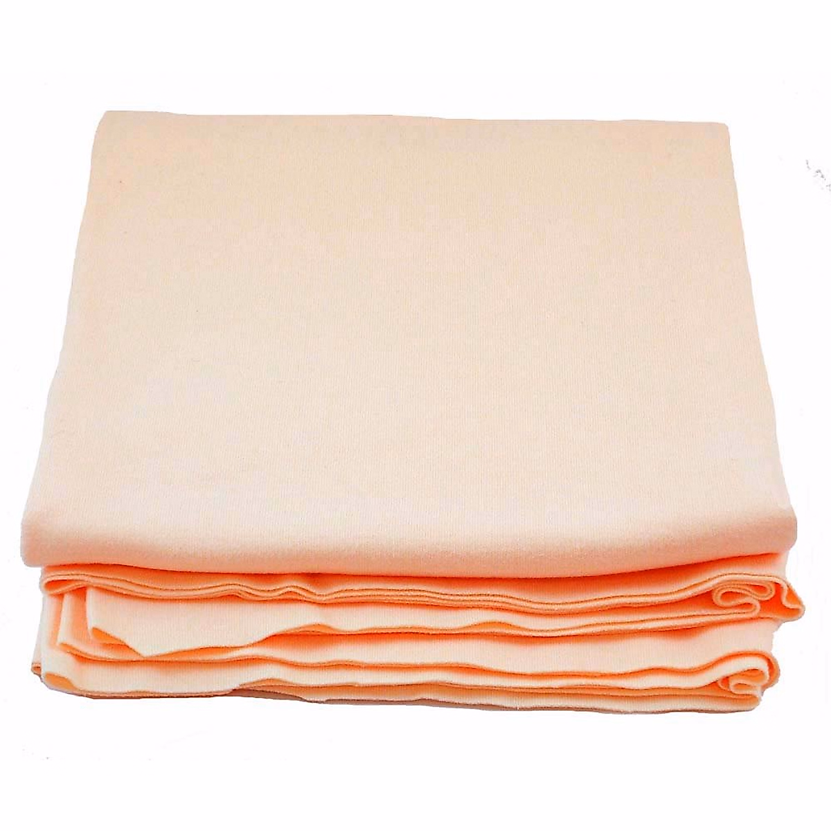 100% Cotton Knit Waldorf Doll Skin Fabric - One Yard Peach