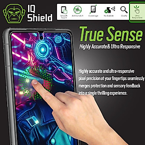 IQShield Screen Protector Compatible with Google Pixel 7 (2-Pack) Anti-Bubble Clear TPU Film