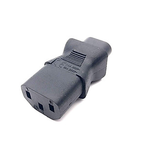 IEC 320 C7 Male to C13 3Pin Female Power Adapter C14 to C8 C7 to C13 IEC 3Pin Female to 2Pin Male