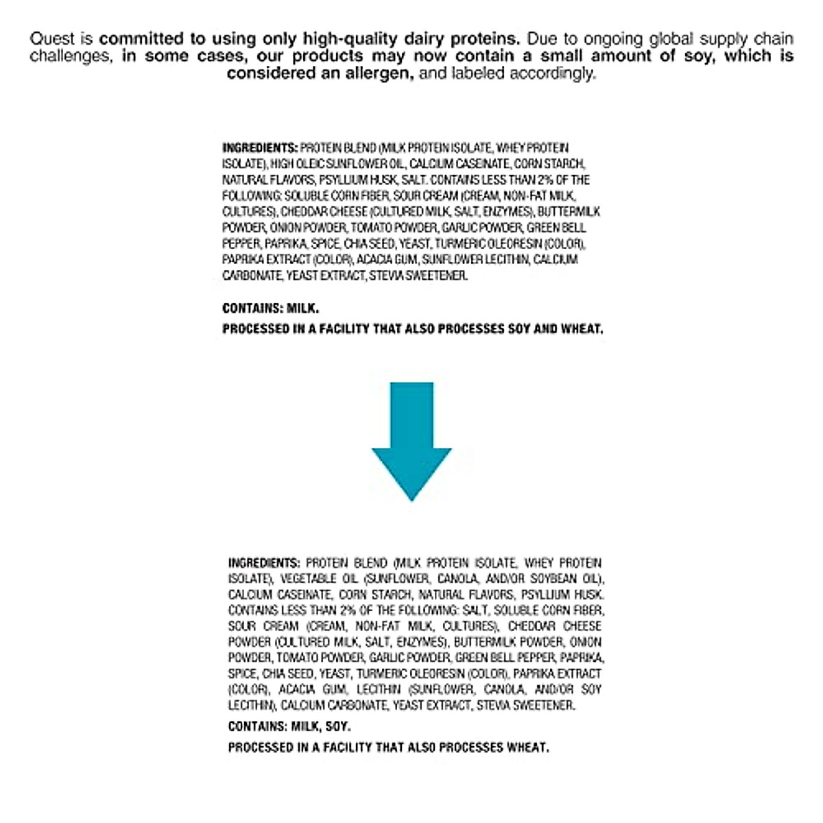 Quest Tortilla Style Protein Chips Variety Pack, Chili Lime, Nacho Cheese, Loaded Taco, 12 Count