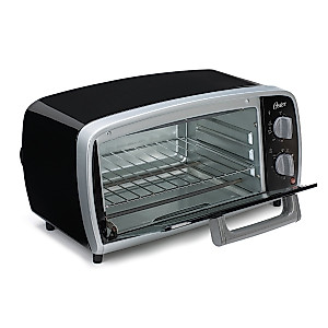 Oster Toaster Oven, 4 Slice, Black (TSSTTVVG01)