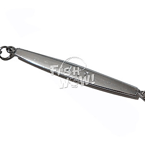 5pcs Fish WOW!® 2oz Diamond Jig Chrome jigs with a Treble Hook