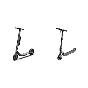 Segway Ninebot E22 E45 Electric Kick Scooter, Lightweight and Foldable, Upgraded Motor Power, Dark Grey & Ninebot eKickScooter ZING E10 Electric Kick Scooter for Kids and Teens