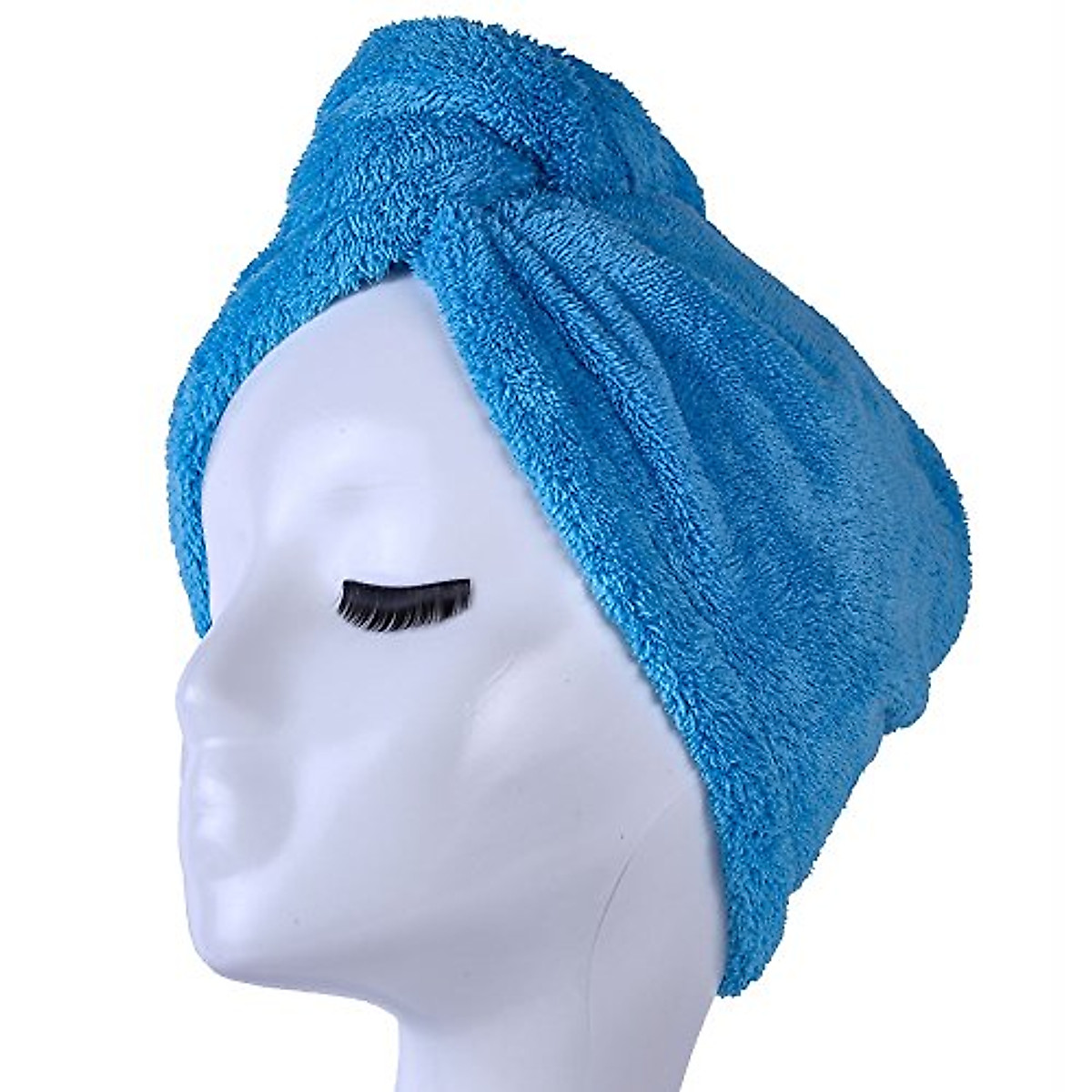 YYXR Microfiber Quick Drying Hair Towel Wrap - Super Absorbent Drastically Reduce Hair Drying Time