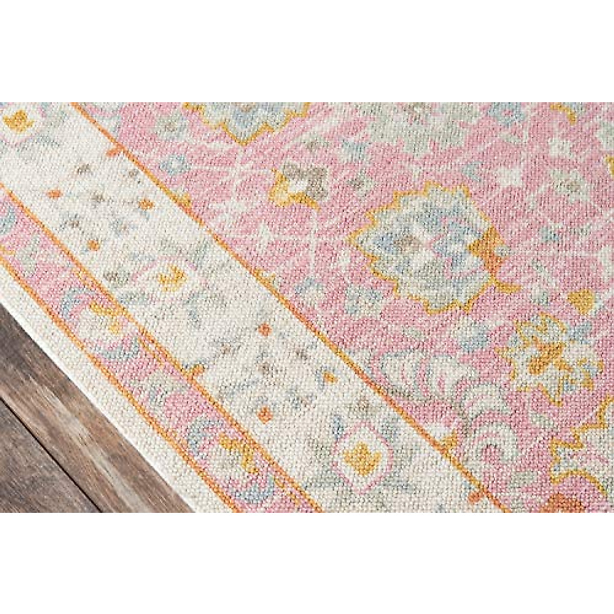 Momeni Anatolia Area Rug, 6'6" X 9', Pink