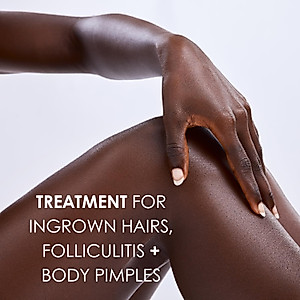 Bye Bump Green Cream by Se-Brázil for Stubborn Ingrown hairs, Razor Bumps and Body Acne Spot Treatment, Dual Action: Use as a Mask or Shaving Cream, 2 oz