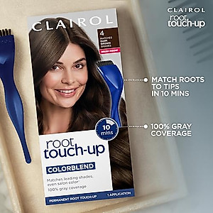 Clairol Root Touch-Up by Nice'n Easy Permanent Hair Dye, 5R Medium Auburn/Reddish Brown Hair Color, Pack of 2