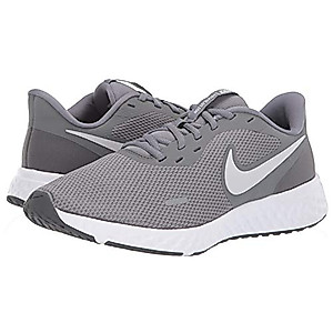 Nike Men's Revolution 5 Wide Running Shoe, Cool Grey/Pure Platinum-Dark Grey, 9 4E US