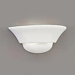 Designers Fountain 6031-WH Wall Sconce, 6 in , White