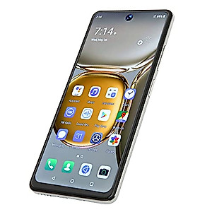 P60 Pro Smartphone, 7 Inch 1440 x 3040P HD Screen, 4GB RAM 64GB ROM, 8000mAh Battery, Front 8MP Rear 16MP, MT6893 Quad Core Phone for Android 11.0 System(USA)