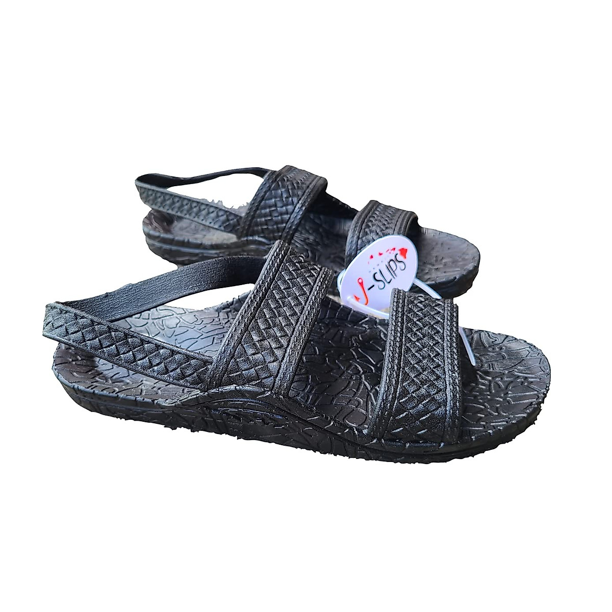 New Adventure Orthopedic J-Slips Hawaiian Jesus Sandals with arch, deep footbed, and backstraps Lava W7