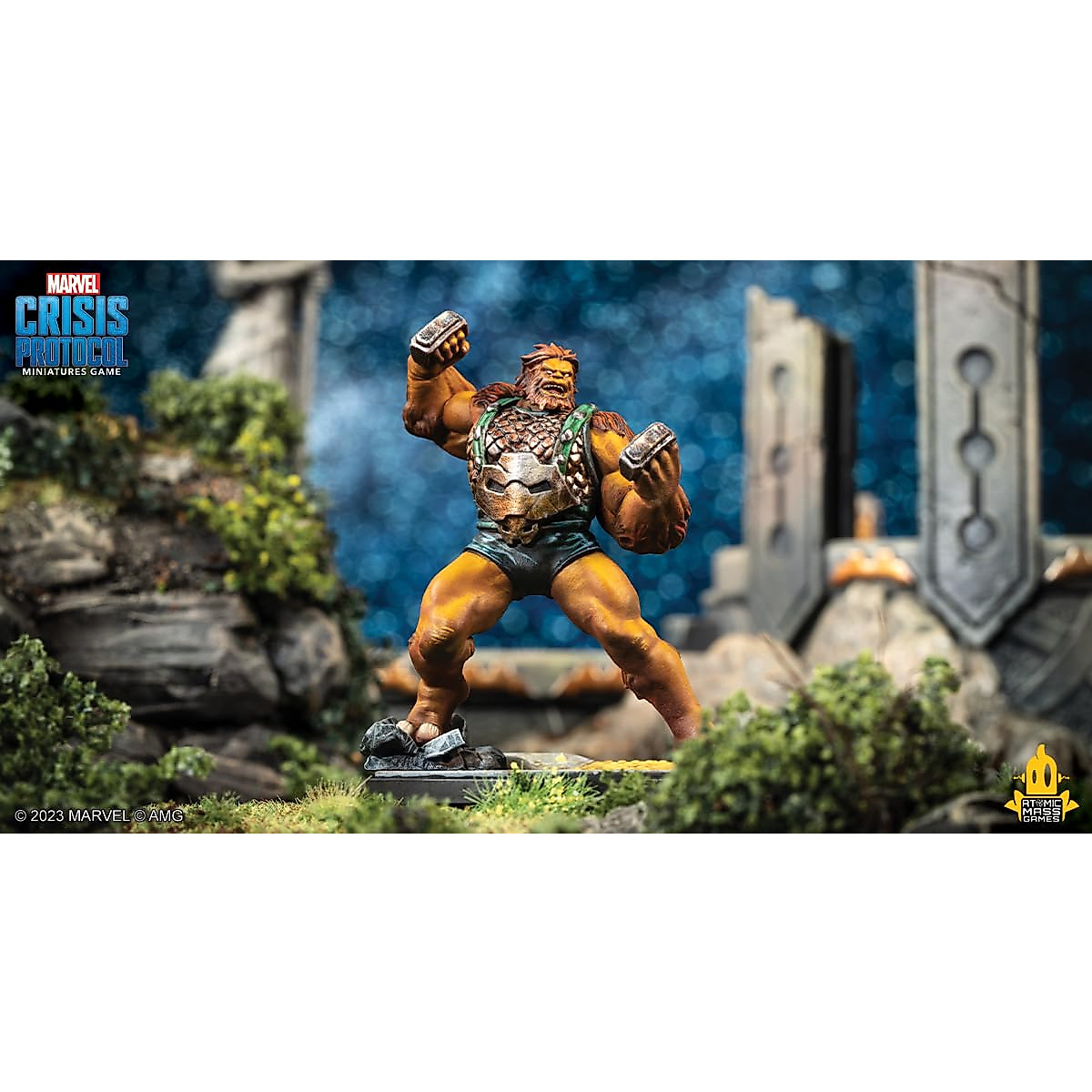 Atomic Mass Games Marvel: Crisis Protocol Beta Ray Bill & Ulik Character Pack - Cosmic Brawlers Unleashed! Tabletop Superhero Game, Ages 14+, 2 Players, 90 Minute Playtime, Made