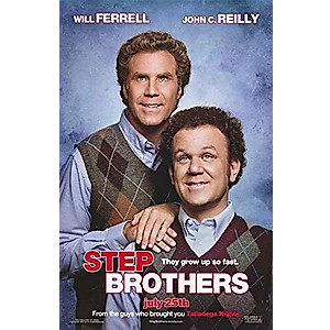 MariposaPrints 65685 Step Brothers Movie Will Ferrell, John C. Reilly Decor Wall 36x24 Poster Print