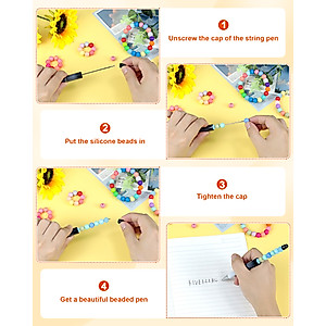 180PCS FIVEIZERO Small Silicone Beads, 30 Colors 9mm Silicone Beads Focal Beads Rubber Round Beads Mixed Color Silicone Beads Bulk for DIY and Keychain Accessories Silicone Beads Crafts Making