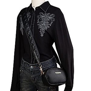 Montana West Purse Straps Crossbody Handbag Replacement Strap STP-2003BK