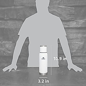 Stanley Adventure To Go Insulated Travel Tumbler - 1.1QT - Leak-Resistant Stainless Steel Insulated Bottle with Insulated Cup Lid and Splash-Free Stopper