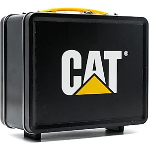 CAT Construction Toys, Store N Go Construction Playset with Travel Case, Ages 3+, 2 Little Machines Vehicles & Assortment of Construction Site Accessories, Quality, Durable & Realistic