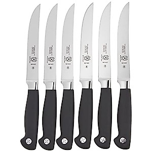 Mercer Cutlery Genesis Steak Knife Set | Plain Edge, High Carbon, 5-Inch