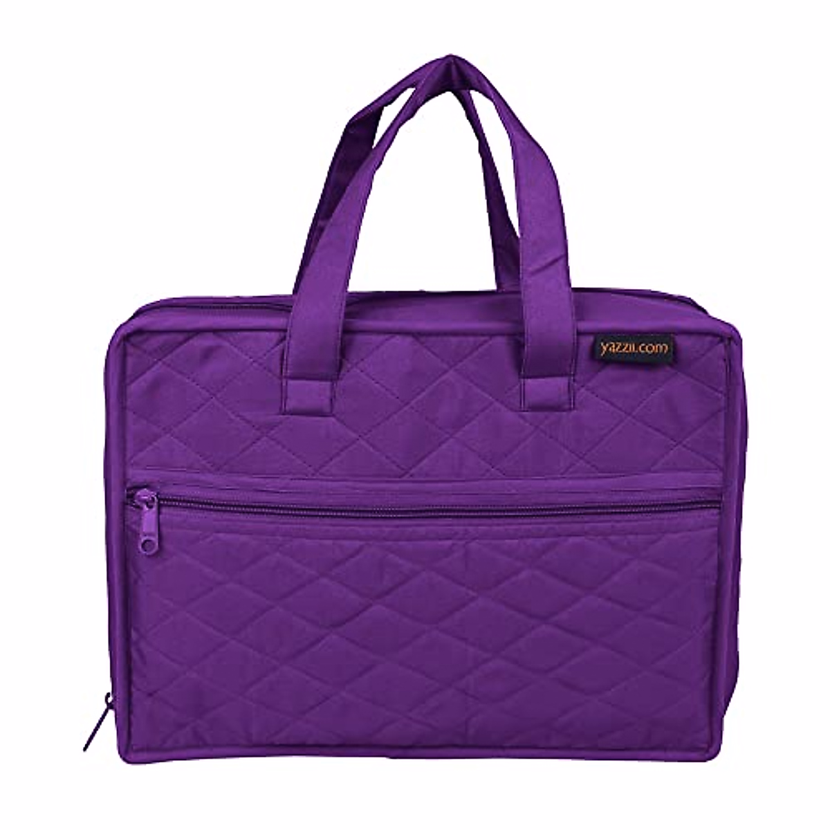 Yazzii 100 Spool Thread Organizer - Thread Holder Organizer - Portable Thread Storage Bag Purple