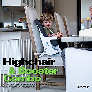 Joovy Foodoo High Chair & Booster Seat, Jet
