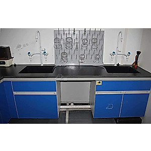 YTFLOT Lab Supply Drying Rack Pegboard Bench-top Wall-Mount Laboratory Glassware 52 Detachable Pegs Lab Drying Draining Rack Cleaning Equipment (Grey)