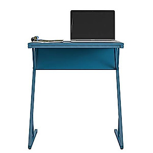 Novogratz Regal Accent, Blue Table/Laptop Desk