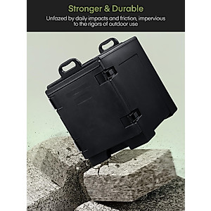 Catering Food Warmer, 82Qt Front Loading Hot Box for Catering, LLDPE Insulated Food Pan Carrier for 5 Full-Size Pan, w/Wheels, Stackable, Handles, Hot Box Food Warmer Ideal for Canteen, Restaurant