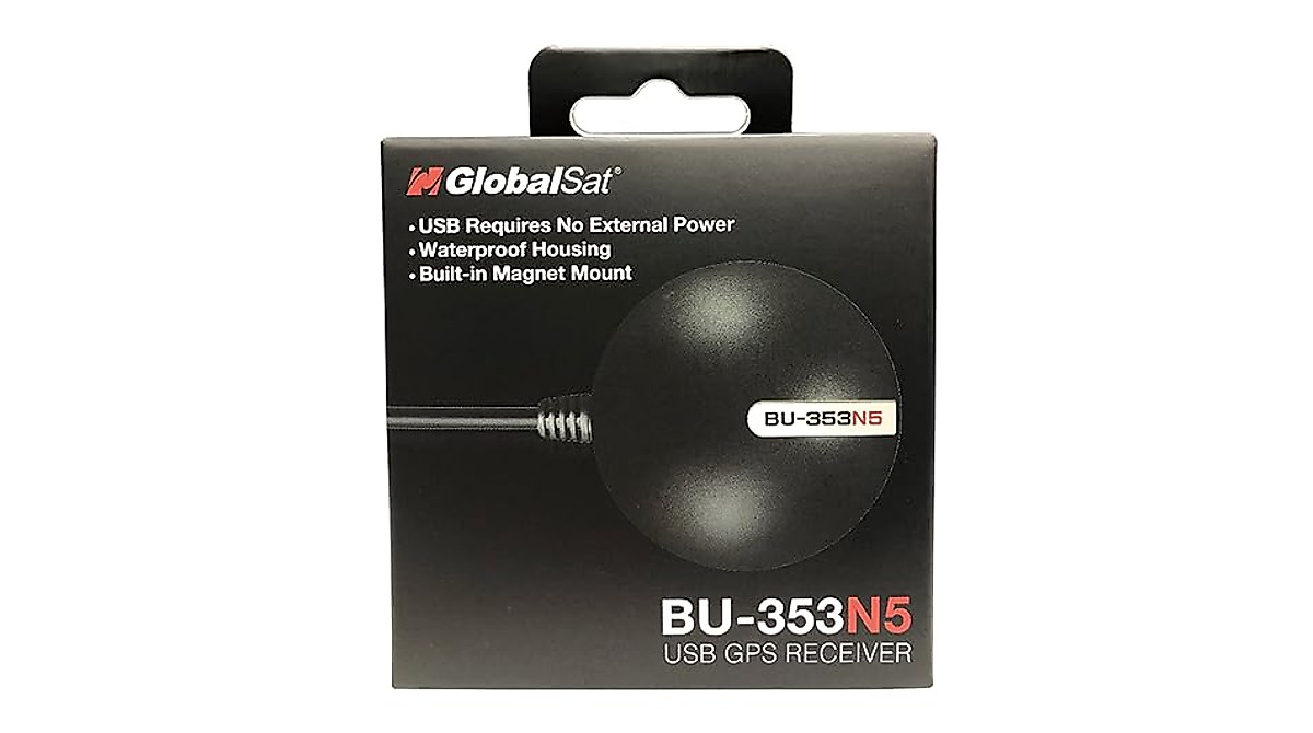 GlobalSat BU-353N5 USB GNSS Receiver - High Sensitivity