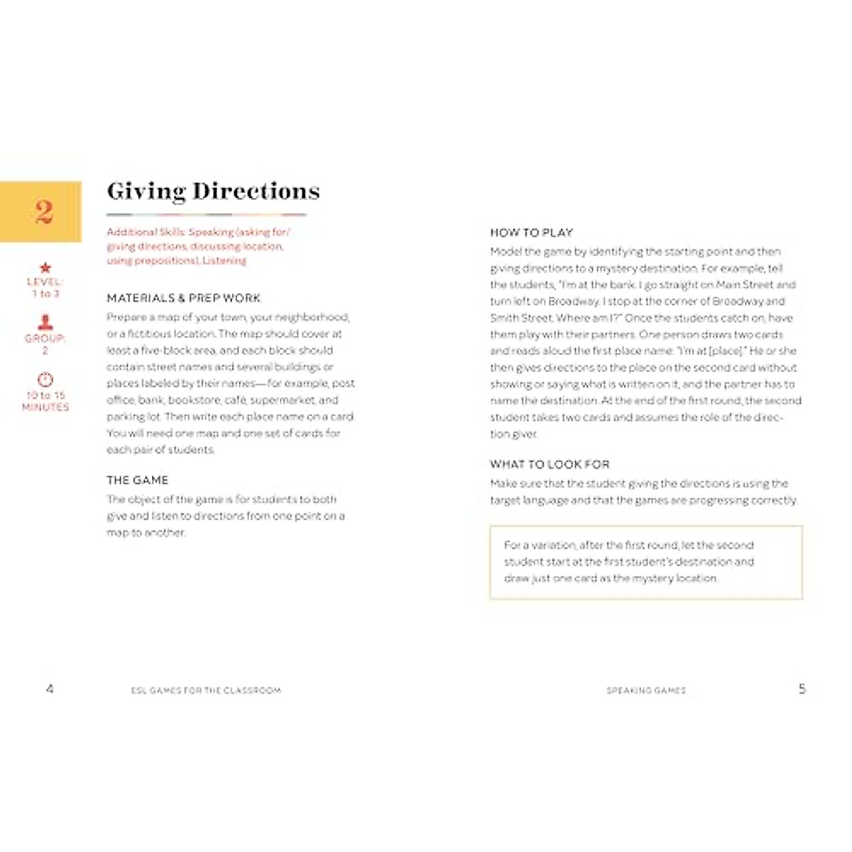 ESL Games for the Classroom: 101 Interactive Activities to Engage Your Students with Minimal Prep